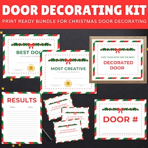 Christmas Door Decorating Kit: Christmas Door Decorating Contest ...