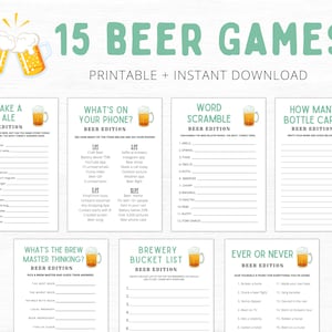 Beer Games | Bar Games | Pub Games | Beer Bingo | Pub Trivia | National ...