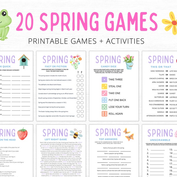 Spring Printable - Etsy