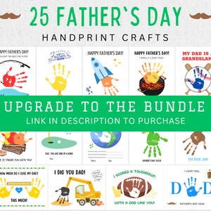 Fathers Day Handprint Craft | Fathers Day Craft | Fathers Day Art ...