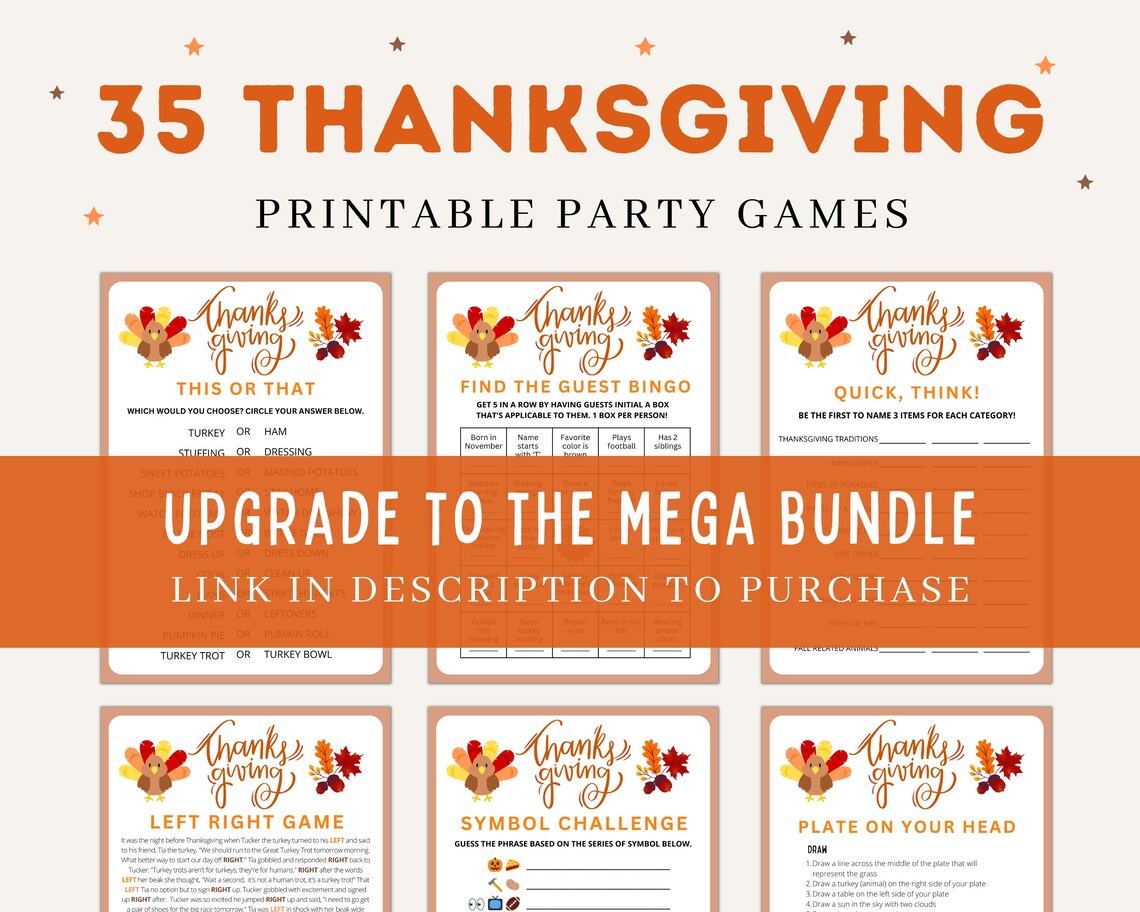 Thanksgiving Pass the Prize | Thanksgiving Game | Thanksgiving Games ...