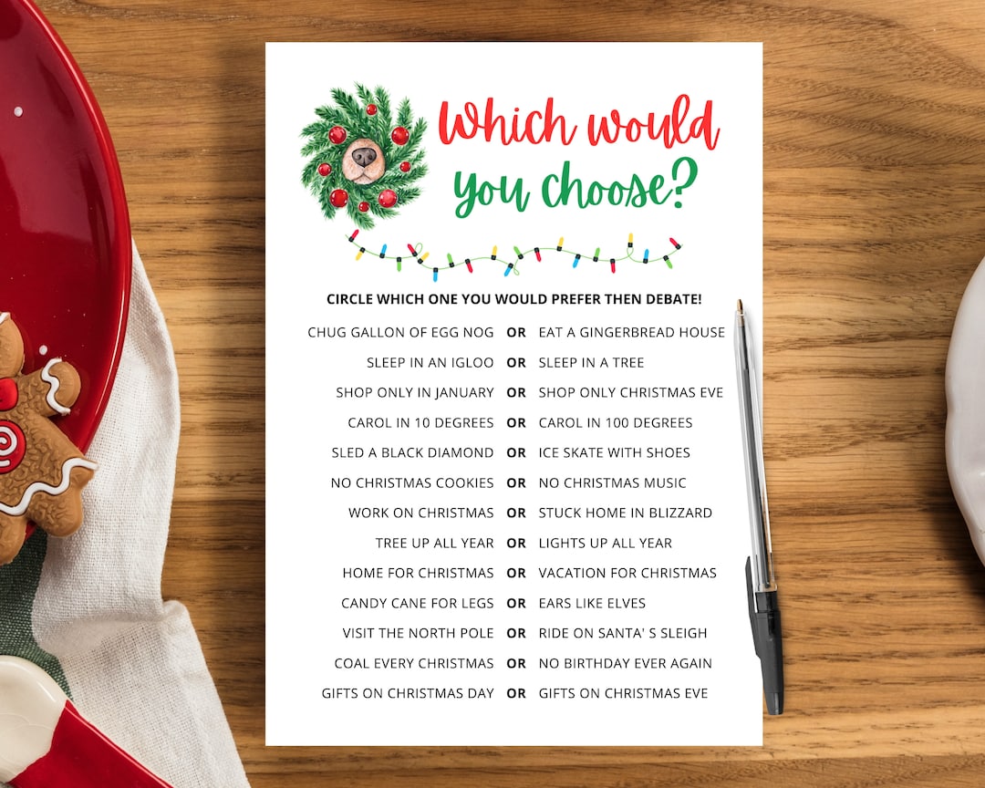 Funny Christmas Games | Christmas Party Games | Christmas Games ...