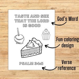Fall Bible Coloring Pages | Fall Bible Crafts | Fall Sunday School ...