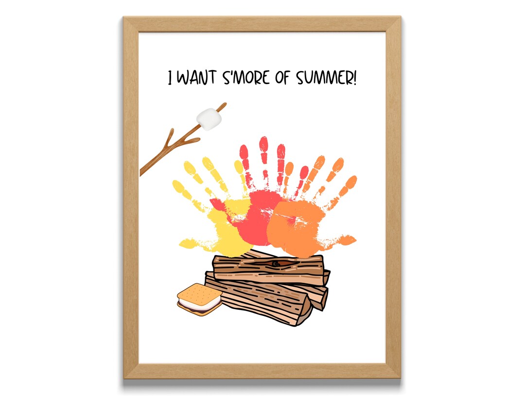 Summer Handprint Craft | Summer Craft for Kids | Summer Craft | Summer ...