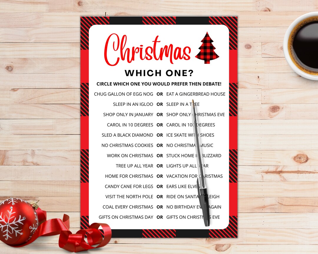 Funny Christmas Game | Christmas Games | Fun Christmas Games ...