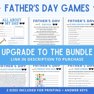 Funny Father's Day Game | Father's Day Game | Fathers Day Activity ...