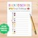 Back to School Games Classroom Games School Games Back - Etsy