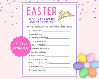 Famous Bunny Game | Funny Easter Games | Easter Games | Easter Games ...