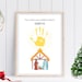 Nativity Handprint Craft Nativity Scene Craft Christian - Etsy