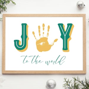 Christmas Handprint Craft | Christmas Preschool Craft | Christmas Craft ...