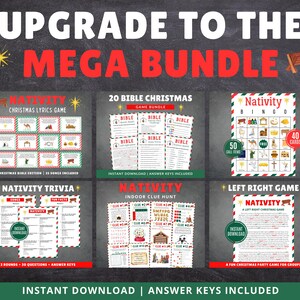 Nativity Bingo | Nativity Game | Christian Christmas Game | Christmas ...