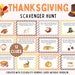 Thanksgiving Scavenger Hunt Thanksgiving Games Family Thanksgiving ...