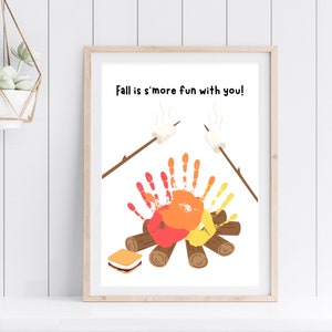 Fall Handprint Craft | Fall Handprint Art | Fall Craft for Kids ...