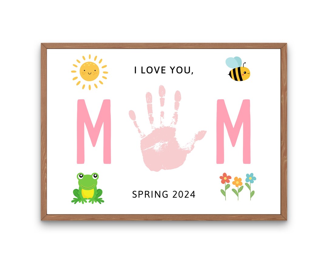 Spring Handprint Craft Spring Craft for Kids Spring Craft Classroom Pre ...