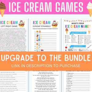 Ice Cream Left Right Game | Ice Cream Party Game | Ice Cream Game | Ice ...
