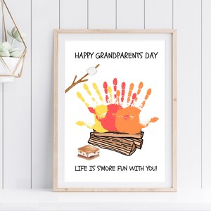 Grandparents Day Handprint Craft Grandparents Day Craft - Etsy