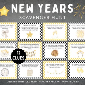 New Years MEGA Bundle: Games, Scavenger Hunt, Trivia, Challenges ...