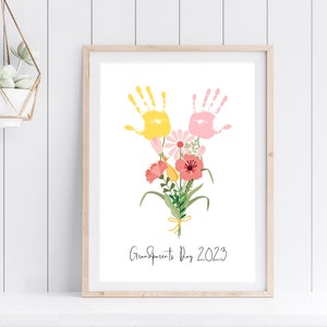 Grandparents Day Handprint Craft Grandparents Day Craft - Etsy