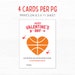 Sports Ball Bible Verse Valentines | Printable Cards (25 Included) - Etsy