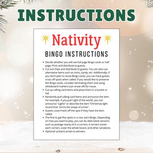 Nativity Bingo | Nativity Game | Christian Christmas Game | Christmas ...