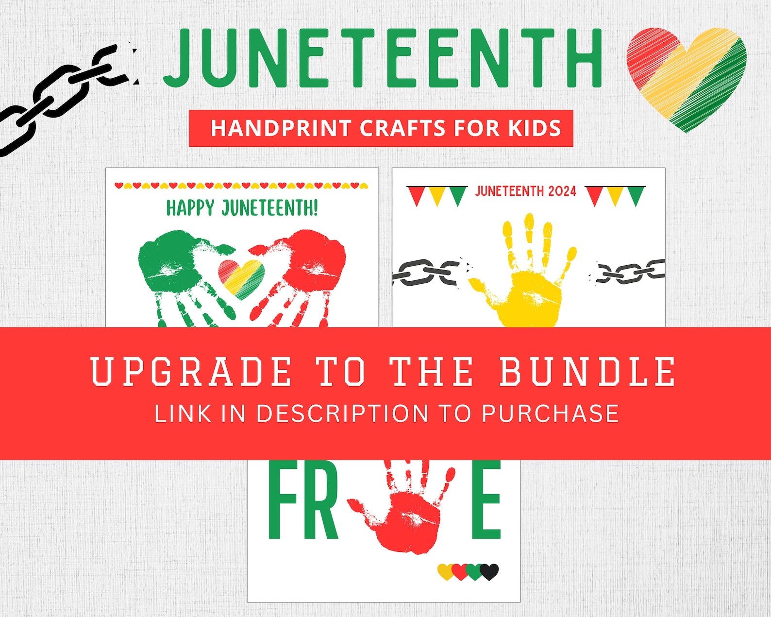 Juneteenth Handprint Craft Juneteenth Craft Juneteenth for Kids ...