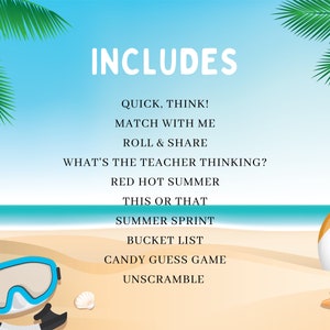 End of Year Party Games Last Day of School Games End of - Etsy