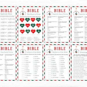 Church Christmas Party Games | Christmas Bible Games | Nativity Games ...