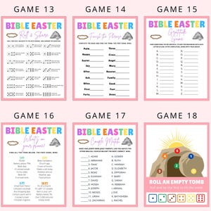 Easter Bible Games | Christian Easter Games | Easter Games Church ...