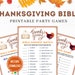 Thanksgiving Bible Games | Thanksgiving Games | Harvest Games | Fall ...