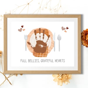 Thanksgiving Handprint Craft Thanksgiving Preschool Craft Thanksgiving ...