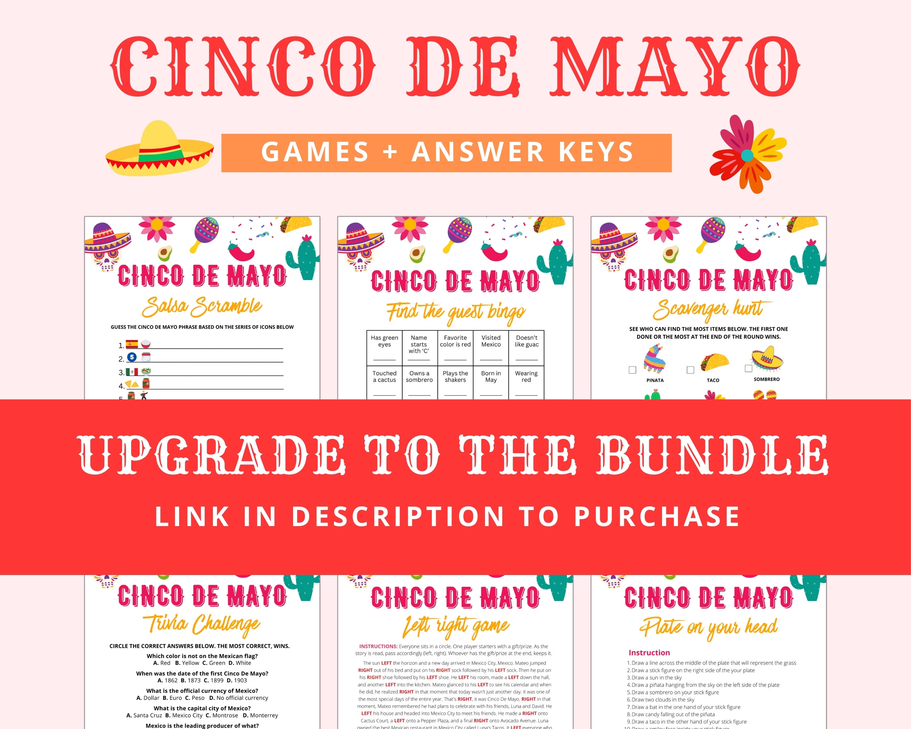 Funny Cinco De Mayo Game | Fun Cinco De Mayo | Cinco De Mayo Game ...
