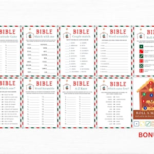 Church Christmas Party Games Christmas Bible Games Nativity Games Bible ...