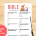 Old Testament Trivia Bible Game Bible Games for Adults Kids Teens Bible ...