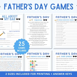 Father's Day Games Father's Day Party Games Father's Day Party Fathers ...