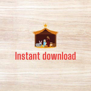 Nativity Placemat Nativity Craft for Kids Nativity Coloring Sheet ...