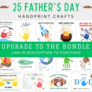 Fathers Day Handprint Craft | Fathers Day Craft | Fathers Day Poem ...