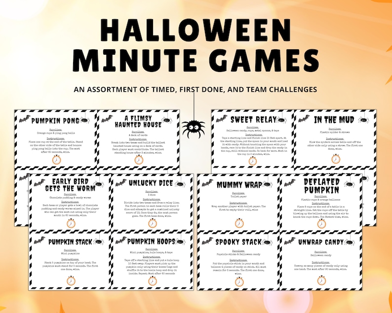 Halloween Bible Game Bundle: 35 Printable Christian Games (digital ...