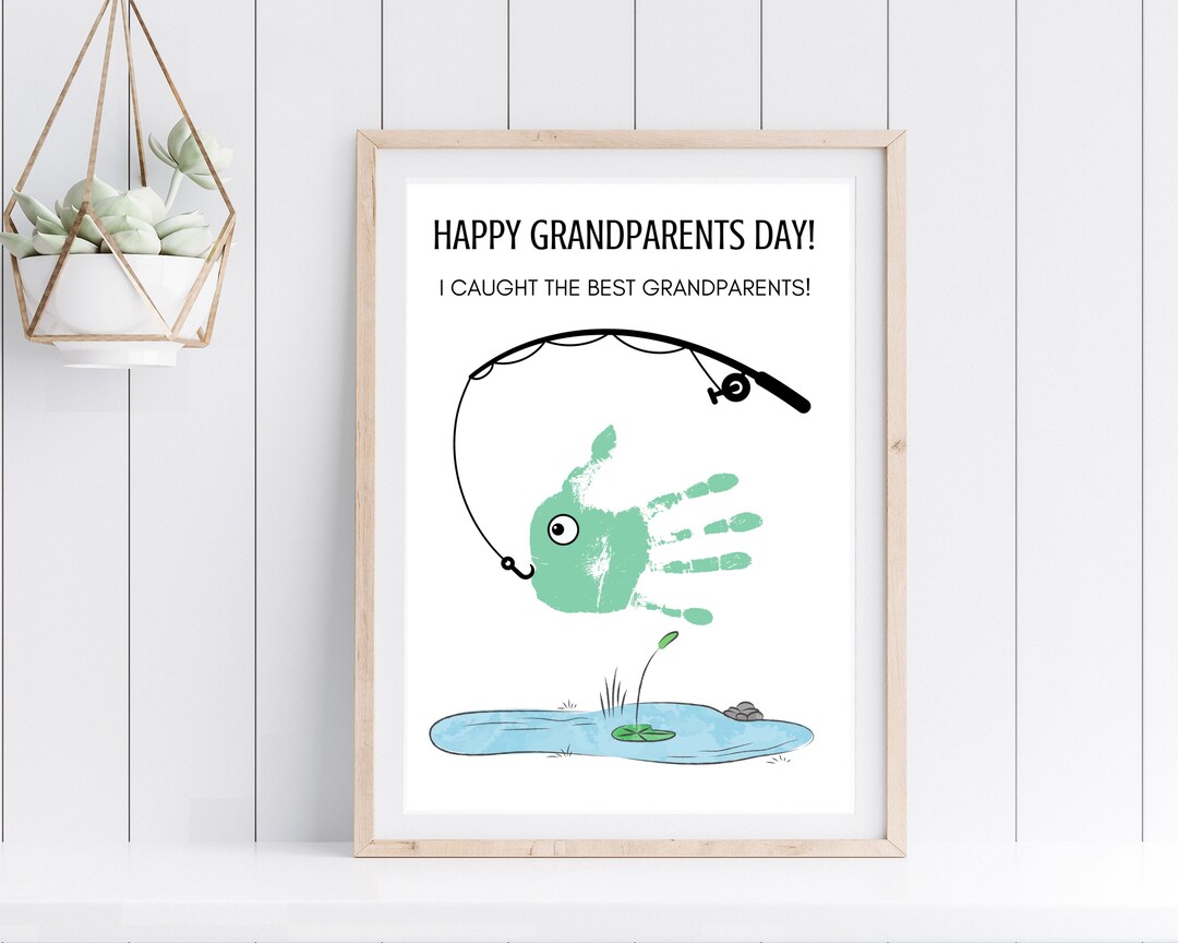 Grandparents Day Handprint Craft Grandparents Day Craft - Etsy