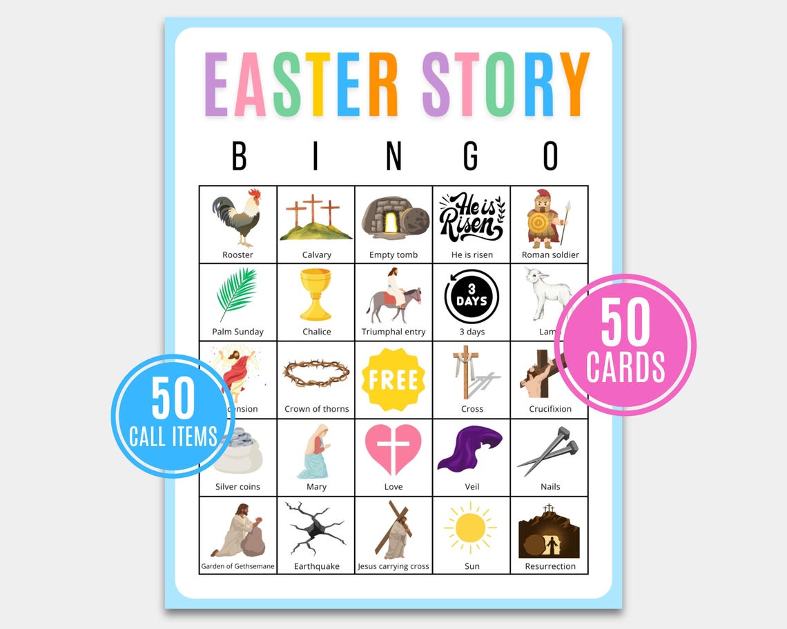 Easter Bible Games | Christian Easter Games | Easter for Church ...