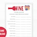 Think Quick Wine Game | Wine Party Games | Wine Tasting Party | Wine ...