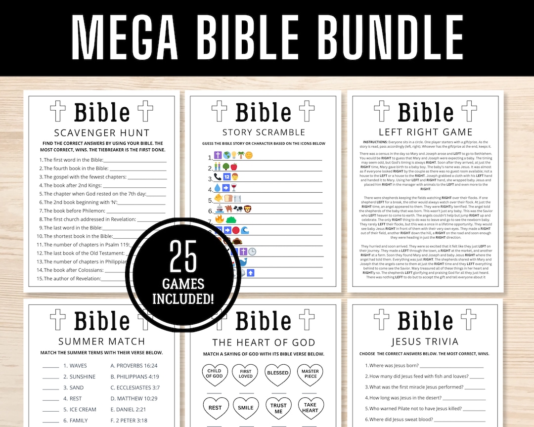 Bible Games | Christian Games | Church Games | Women's Ministry Games ...
