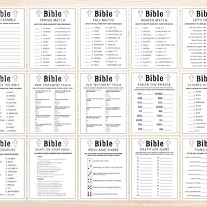 Bible Games | Christian Games | Church Games | Women's Ministry Games ...