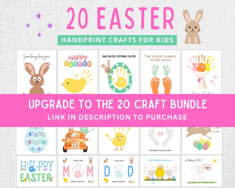 Easter Handprint Chick Craft | Keepsake Art (digital Download) - Etsy