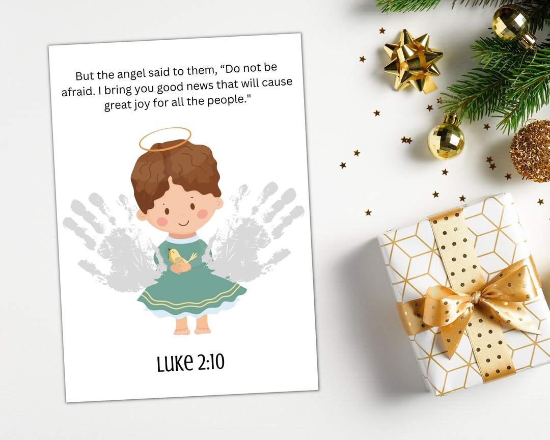 Luke 2 Craft Nativity Handprint Craft Nativity Scene Craft - Etsy