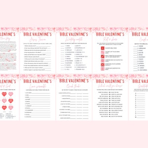 Valentine's Bible Games Valentine's Church Games Valentine's Party ...