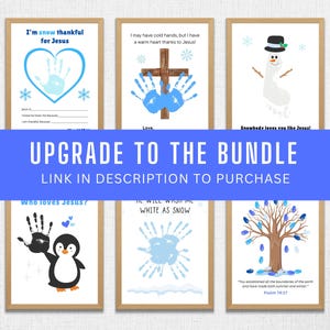 Winter Bible Handprint Craft | Winter Bible Craft | Bible Craft ...