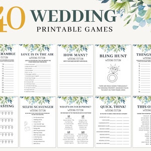 Wedding Games | Wedding Games Digital | Wedding Games for Guests ...