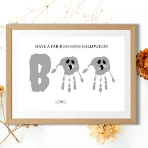 Halloween Handprint Craft | Halloween Crafts | Halloween Handprint Art ...