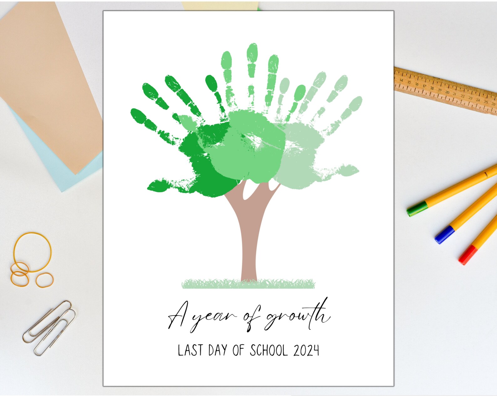 Last Day of School Craft Last Day of Preschool Preschool Graduation ...