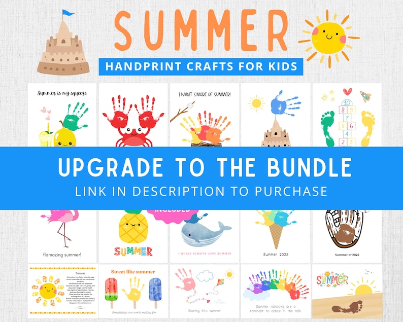 Summer Handprint Craft | Summer Craft for Kids | Summer Craft | Kite ...